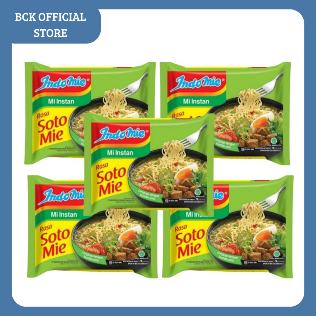 Indomie Instant Noodles Sotomie Flavored Soup Noodles 70g (PCS ...