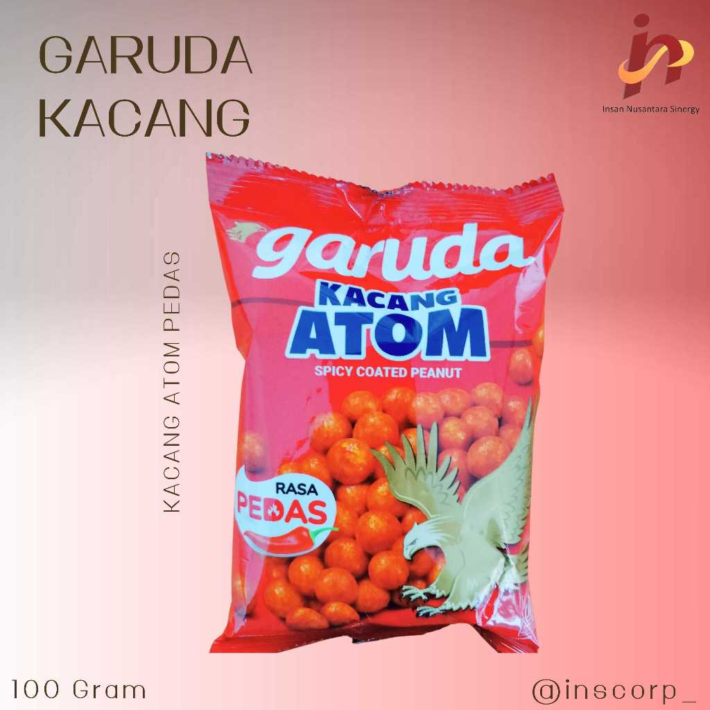 Garuda Spicy Atomic Nuts 100g/Pack/10 Pcs | Shopee Malaysia