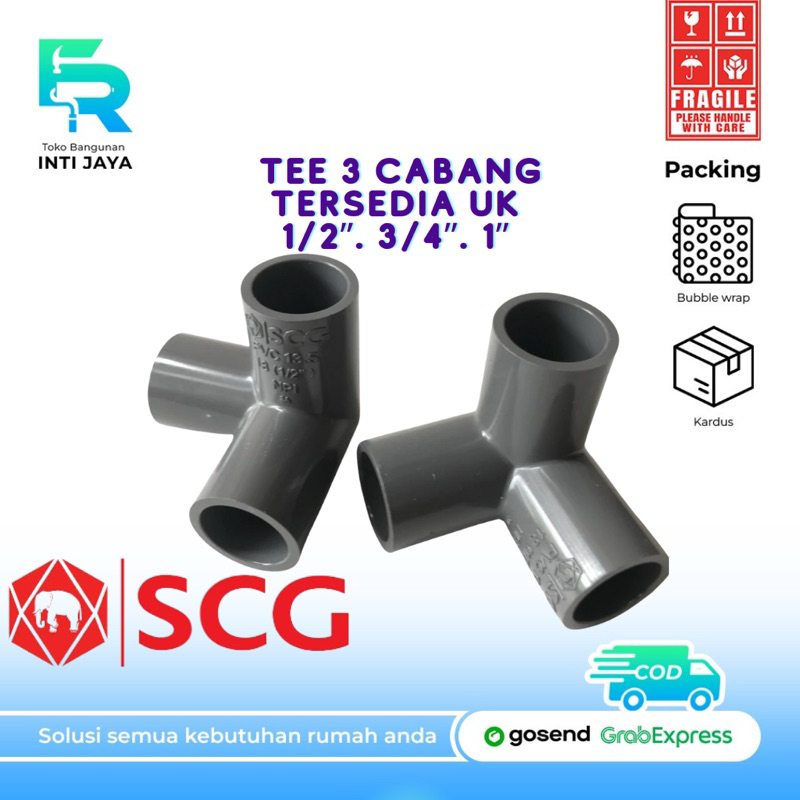 Tee 3 Prong Aw SCG All Pipe Connection Sizes | Shopee Malaysia