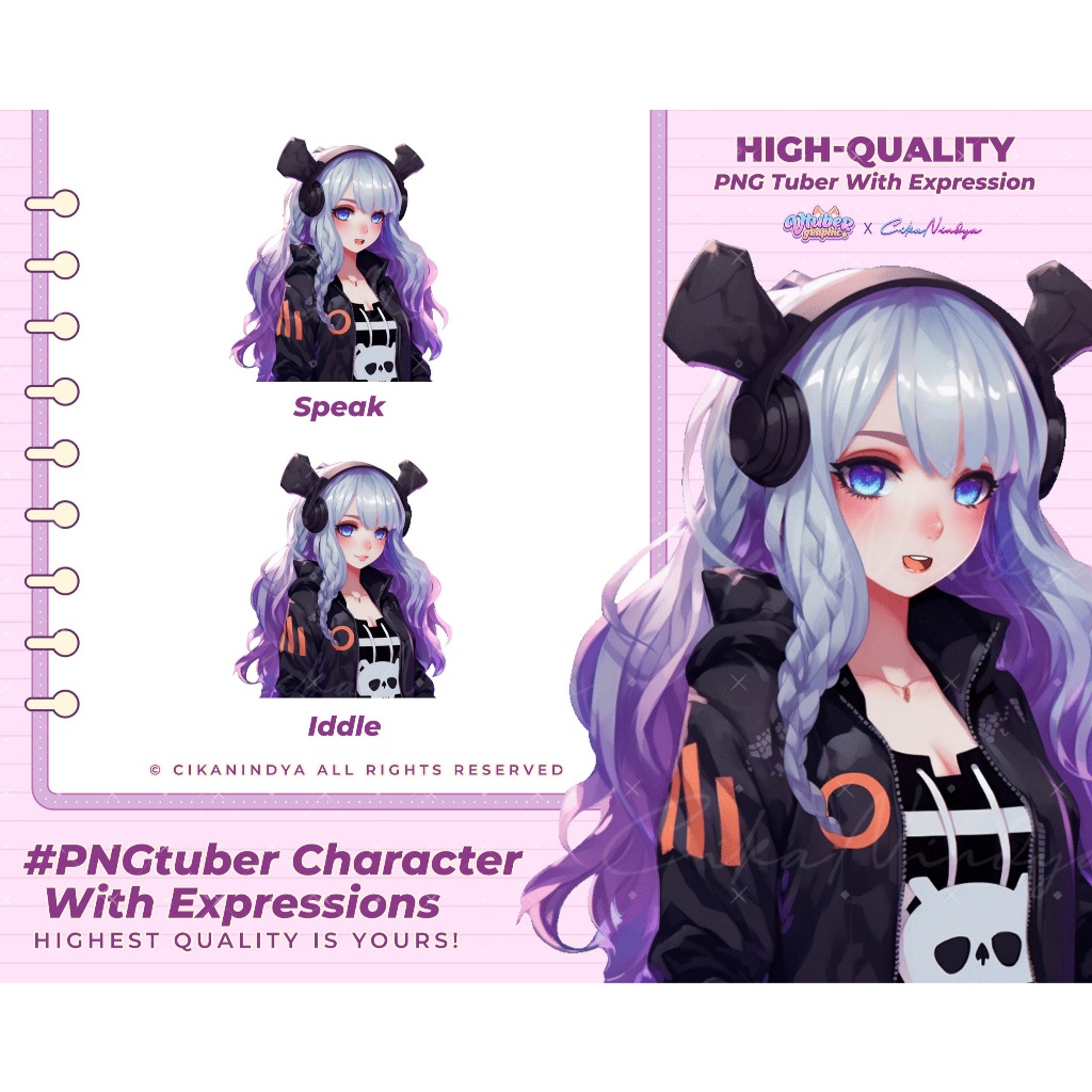 Make Your Streaming More Lively With Unique Tuber PNG, Attractive ...