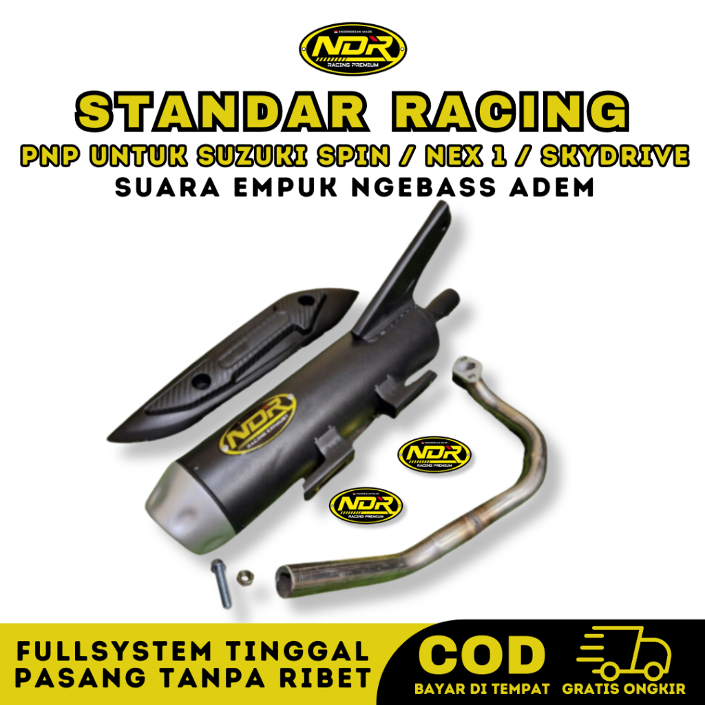 Ndr Racing PREMIUM V2 - Standard Racing Exhaust Sound Bas Cool PNP For ...
