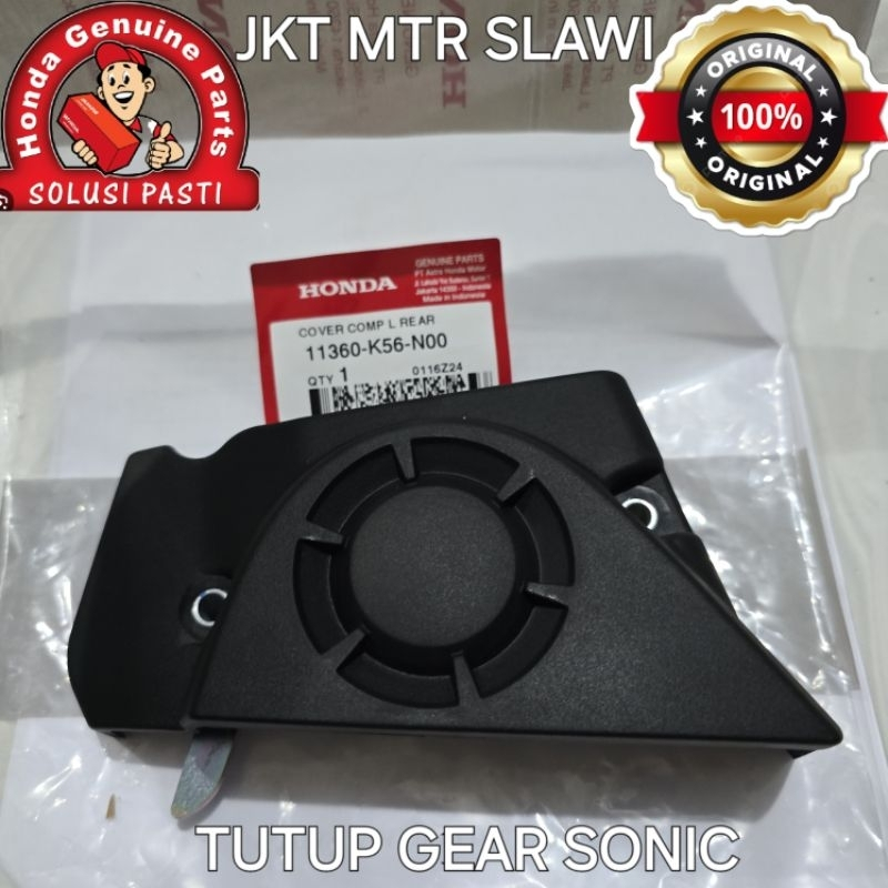 11360-k56-n00 sonic gear cover, comp L rear sonic cover, sonic 150 ori ...