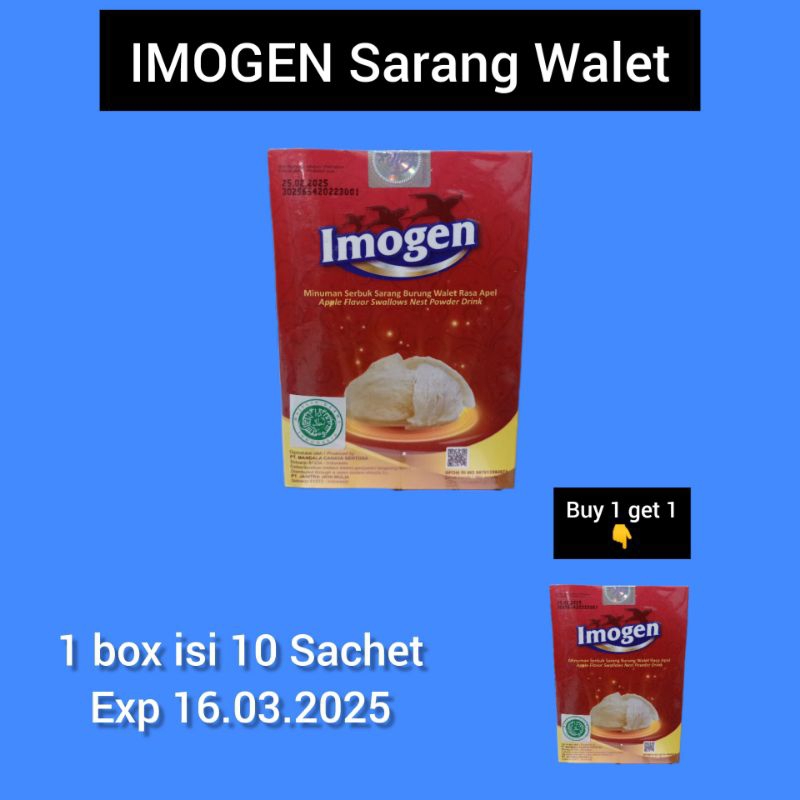 Swallow's Nest Imogen 1 box Contains 10 Sachets | Shopee Malaysia