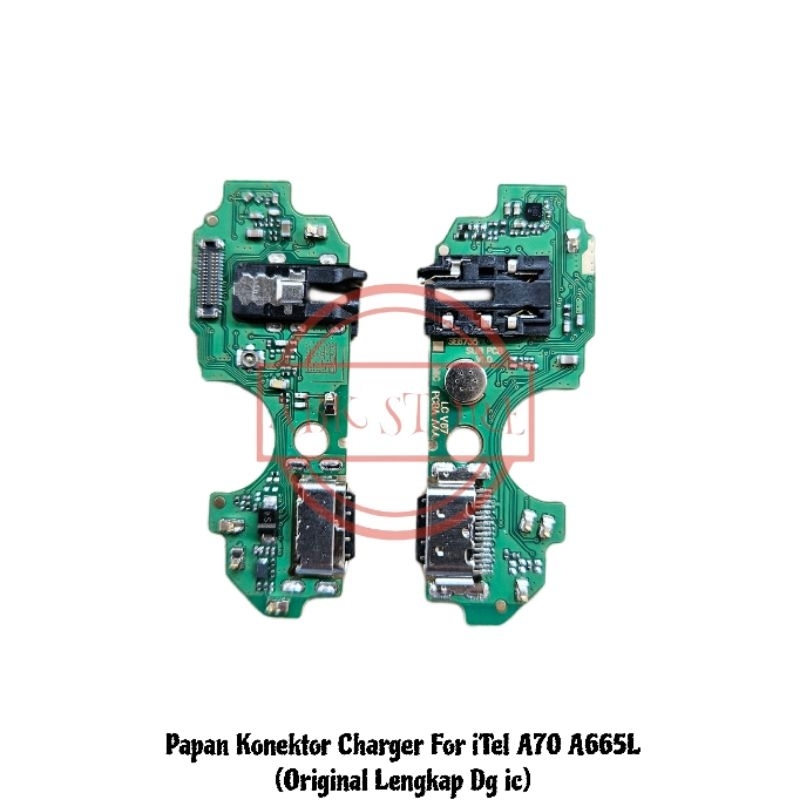 Flexible Connector Charger/Board Con Cas iTel A70 A665L Original ...
