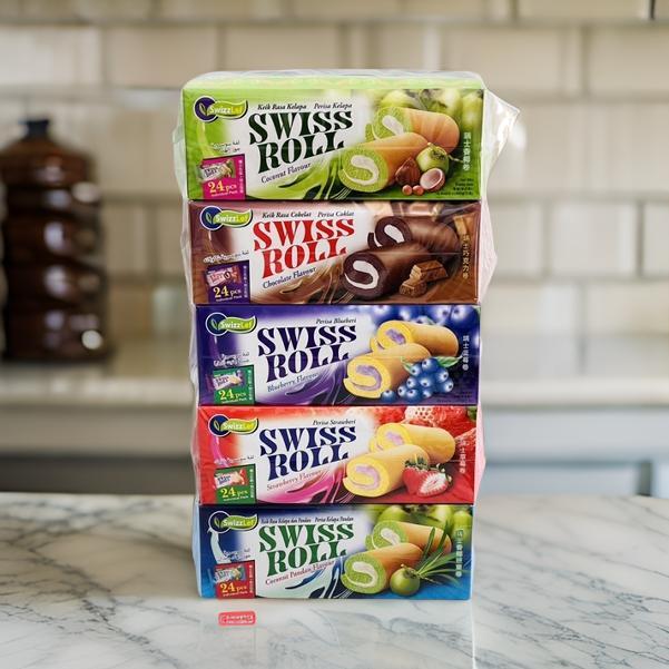 Swizzlef Swiss Roll (24pcs x 20g) | Shopee Malaysia