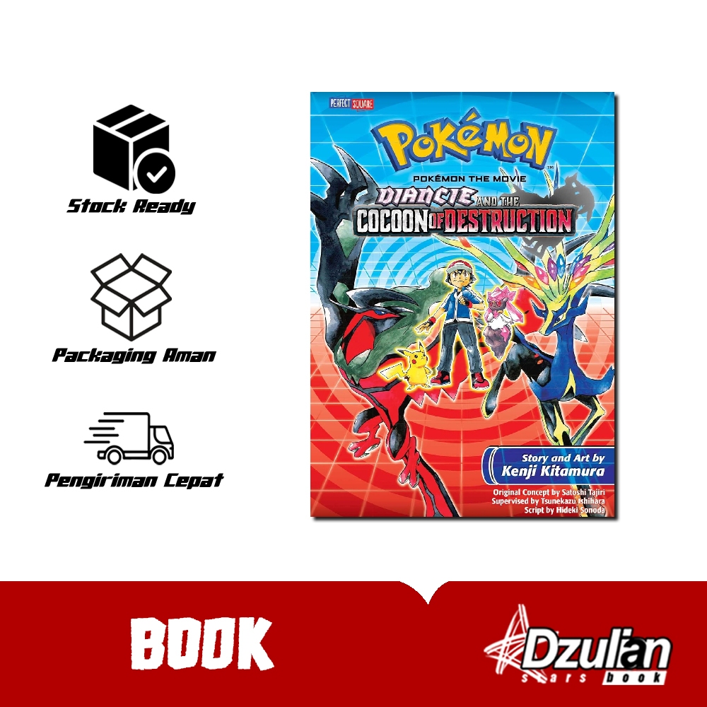 Pokemon Manga: Diancie and the Cocoon of Destruction by Kenji Kitamura ...