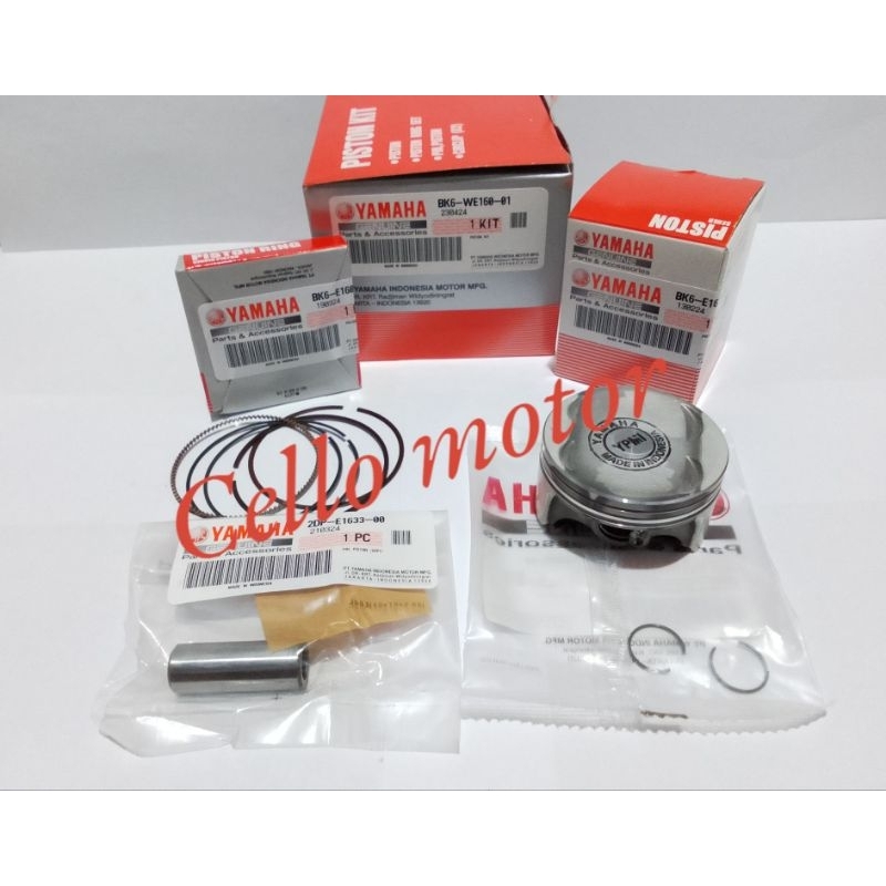 Original Yamaha R15 V3 Bk6-WE160-00 Piston set | Shopee Malaysia