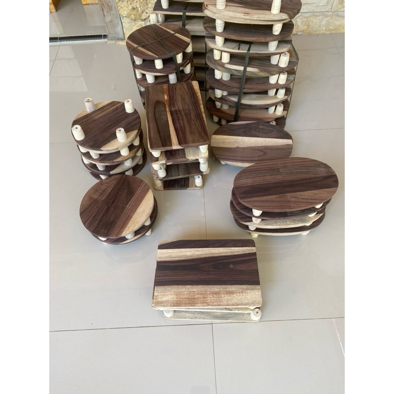 KAYU Sono Wooden Cutting Board with Legs Wooden Cutting Board | Shopee ...