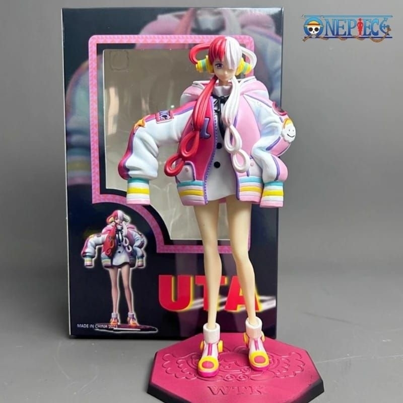 Action figure uta one piece red DXF grandline Lady girl | Shopee Malaysia