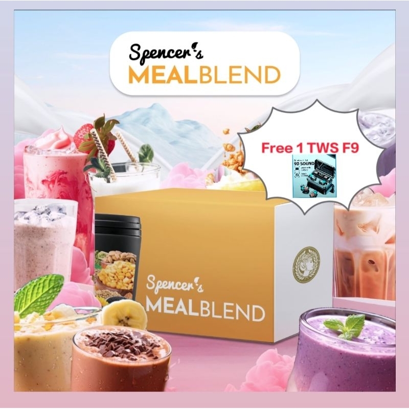 (FREE Tws F9) Spencer Mealblend Healthy diet Drink, low calories, Meal ...