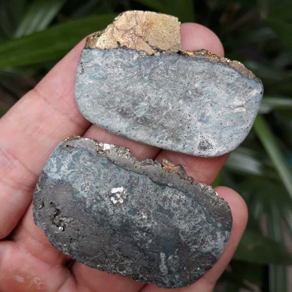 Natural Pyrite - ChalcoPyrite Gems Collection | Shopee Malaysia