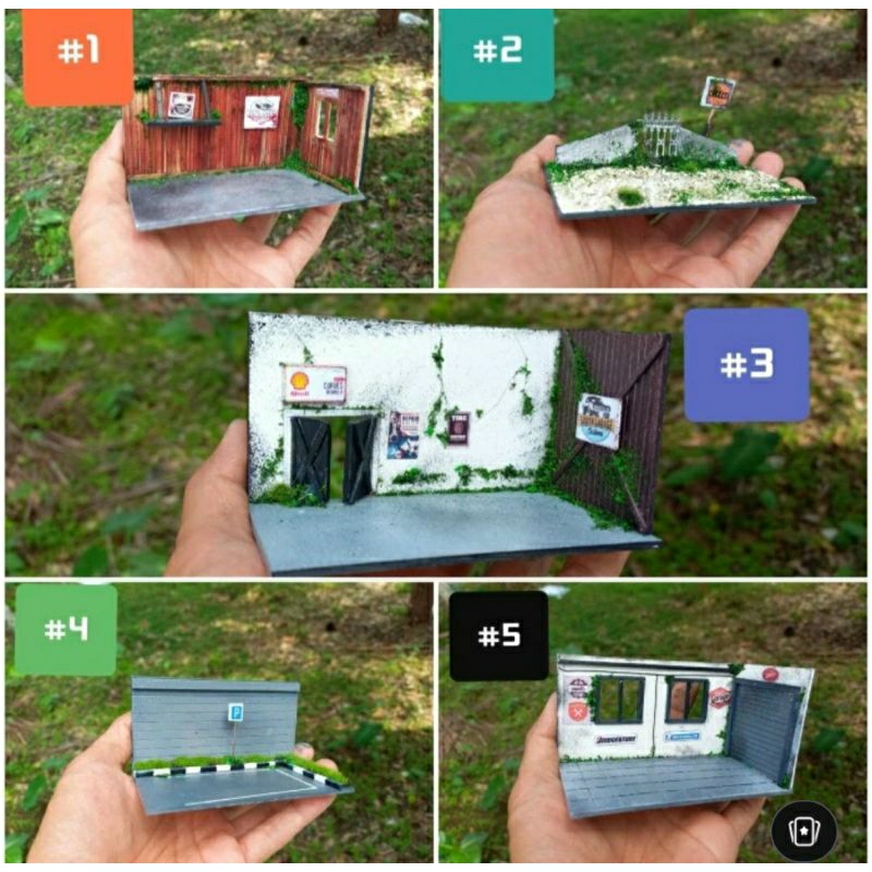 Mini Diorama plus Acrylic | Shopee Malaysia