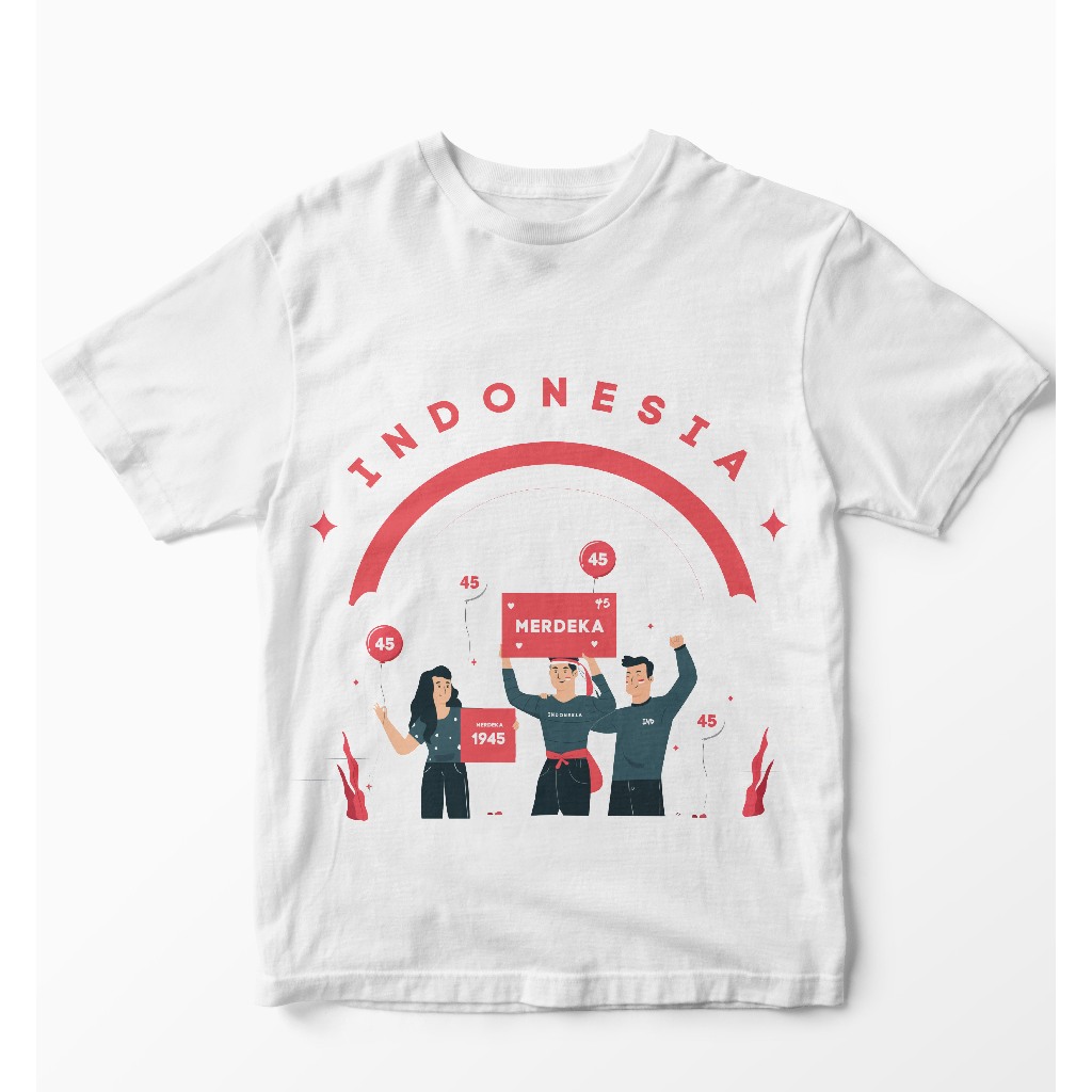 T-shirts For Children Of indonesia Merdeka RI 79th Anniversary Of The ...