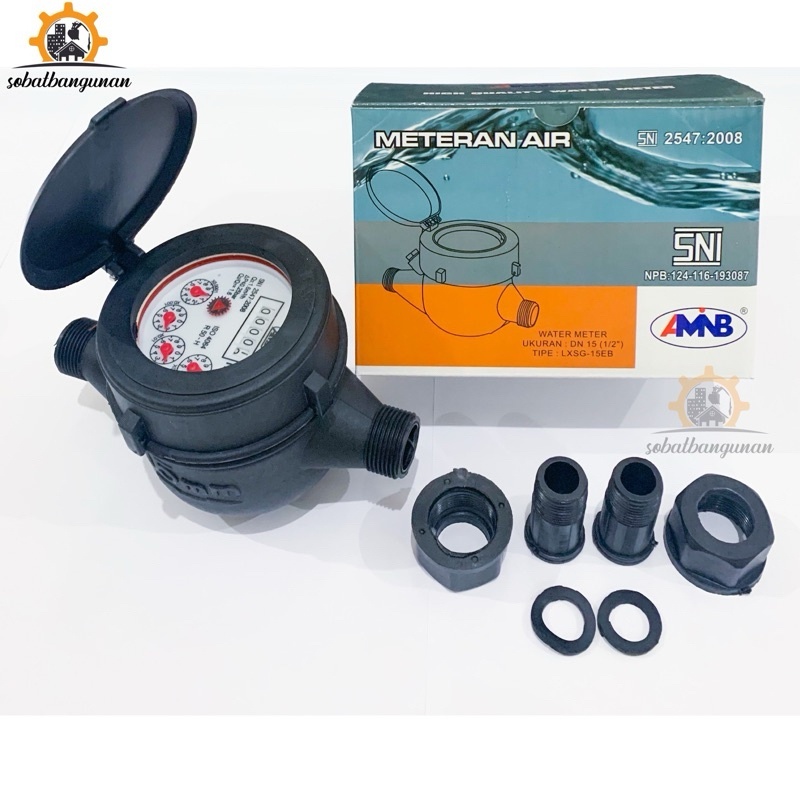 Pvc Water Meter/NYLON Meter PDAM PVC AMINB SNI | Shopee Malaysia