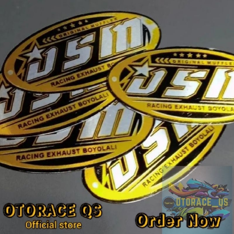 Quality oval DSM Exhaust emblem/logo | Shopee Malaysia