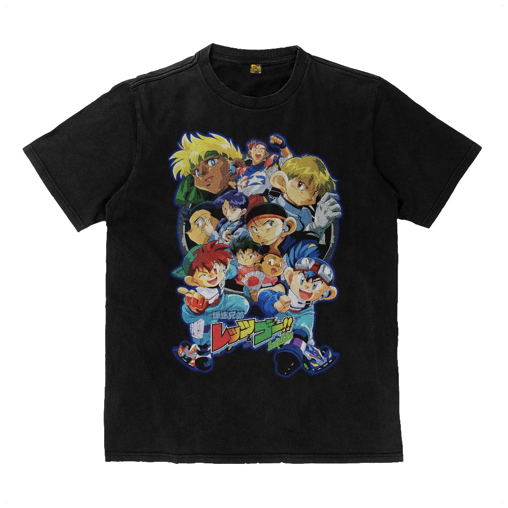 Kaos Tamiya Let's And Go Retsu Go Sonic Magnum Saber Anime Thick T ...