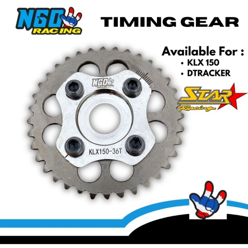 Klx 150 Sliding Centric Gear, Adjustable Timing Gear 36T Ngo Racing ...