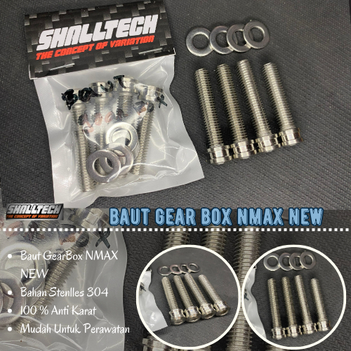 New NMAX Axle Bolts Or GEARBOX Stainless Steel CUSTOME TITANIUM Bolts ...
