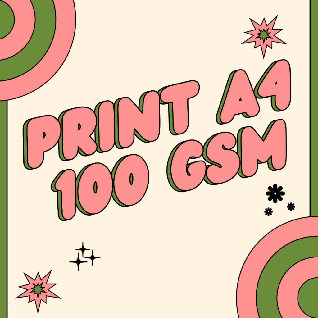 Print/print A4 Color 100gsm, Thesis Documents, Papers, Proposals, Final ...