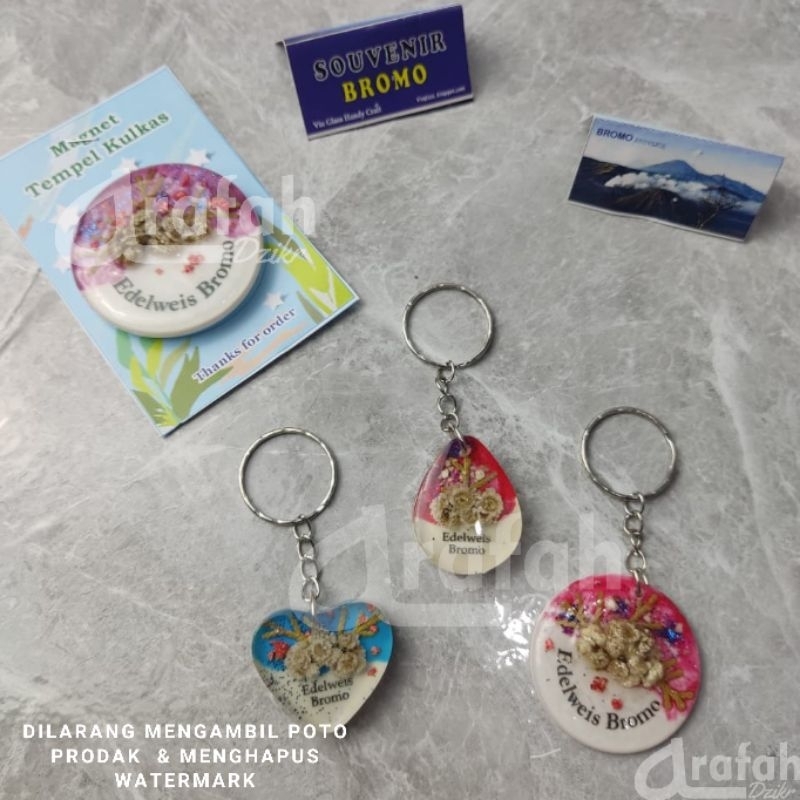 GANTUNGAN Souvenir MOUNTAIN BROMO KEYCHAIN & QUALITY BROMO ACCESSORIES ...