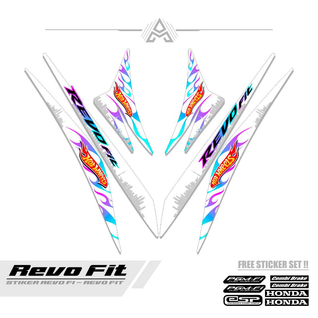 Striping REVO FI / MTF 25 / REVO FIT / STICKER REVO FI / STREPING ...