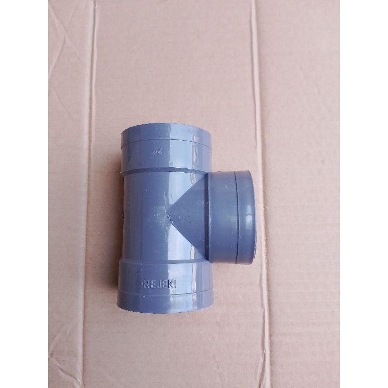 Pvc Pipe Connection TEE 2" Shock 2Inch PVC Pipe Fittings | Shopee Malaysia