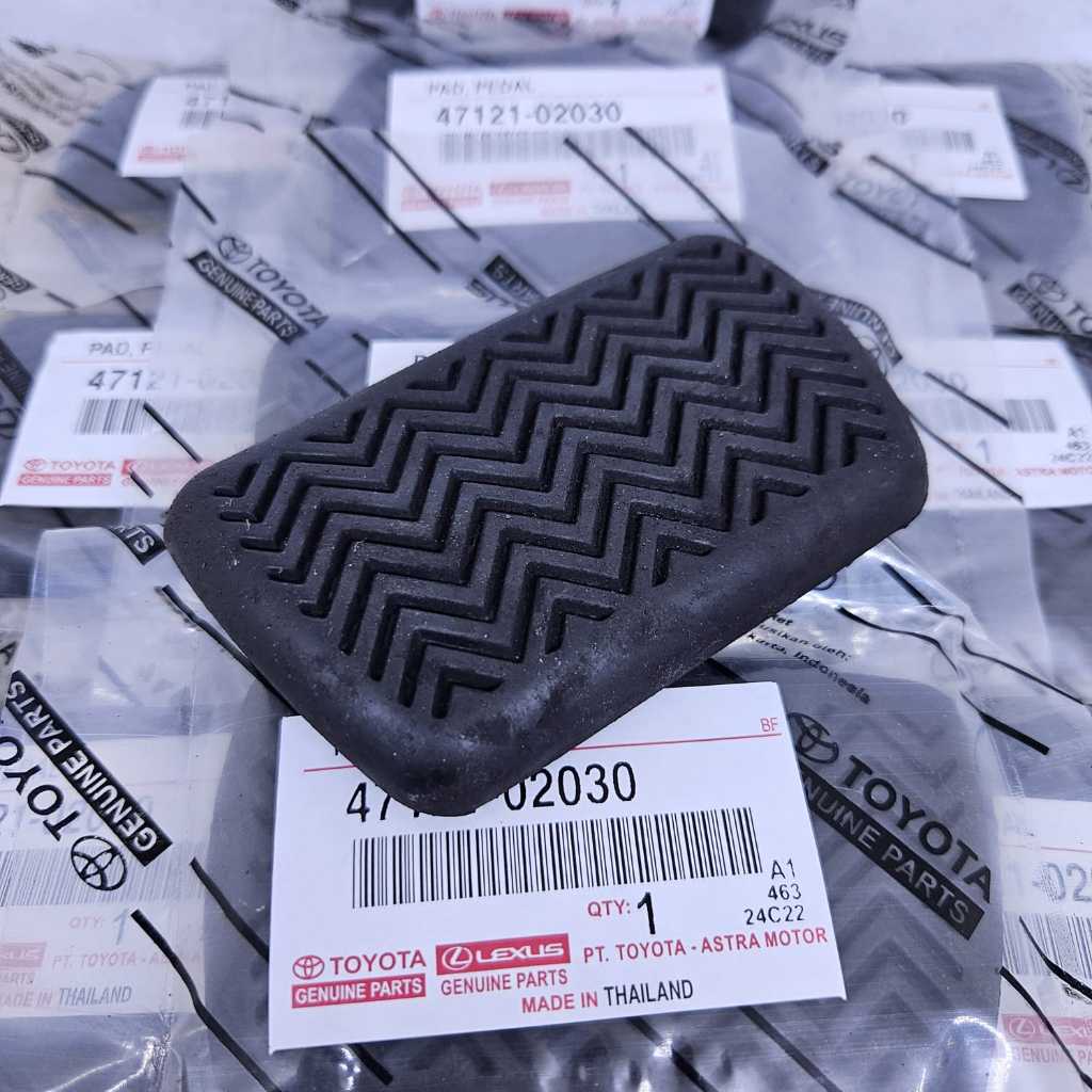 Brake Pedal Rubber TOYOTA Fortuner VRZ-Hilux-Altis-Innova Reborn 47121 ...
