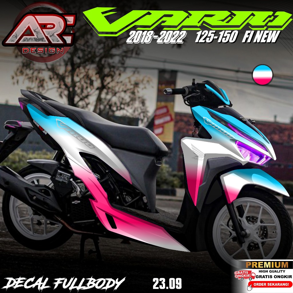 Latest Decal Sticker Honda Vario New 125 150 Full body - Modified ...