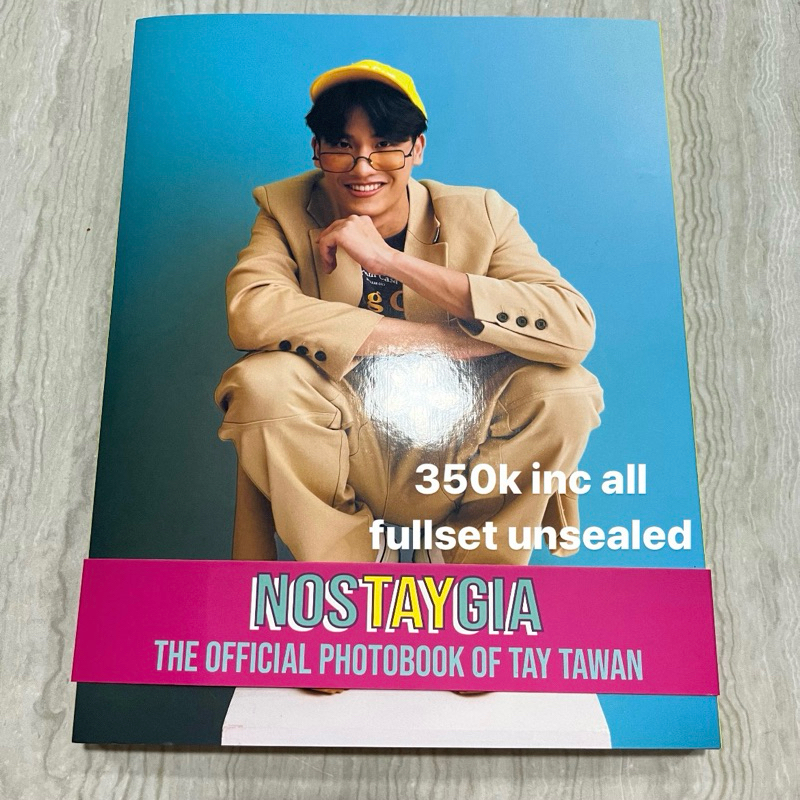 [JNE Only]ready OFFICIAL PHOTOBOOK OF TAY TAWAN NOSTAYGIA GMMTV TAYNEW ...