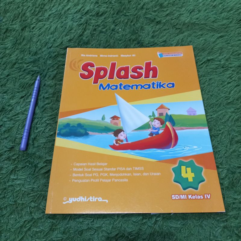 Original MATHEMATICS SPLASH BOOK CLASS 4 SD/MI INDEPENDENT CURRICULUM ...