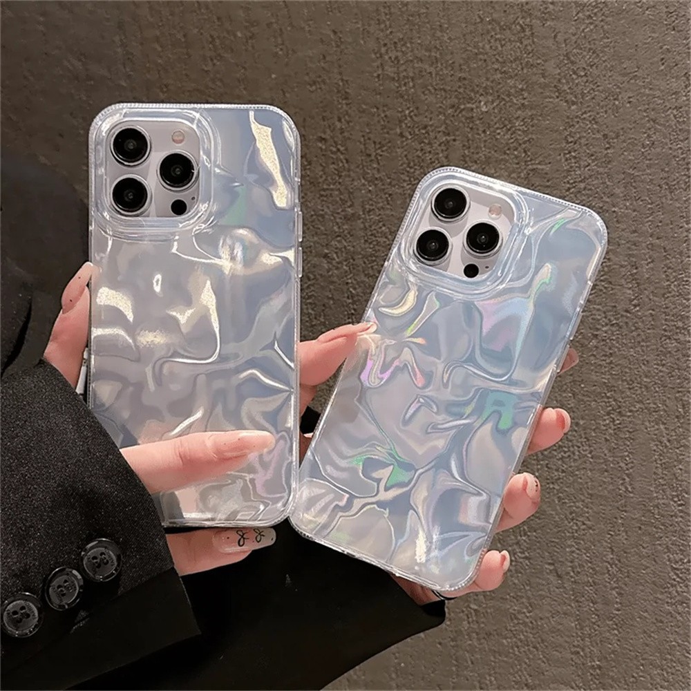 Hardcase Gradient Hologram Wattery Textured Ripple For Infinix Note 30 ...