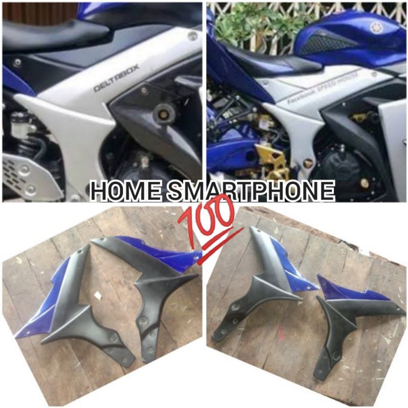 Deltabox Frame Cover Yamaha R25 v1 Carbon WTP | Shopee Malaysia