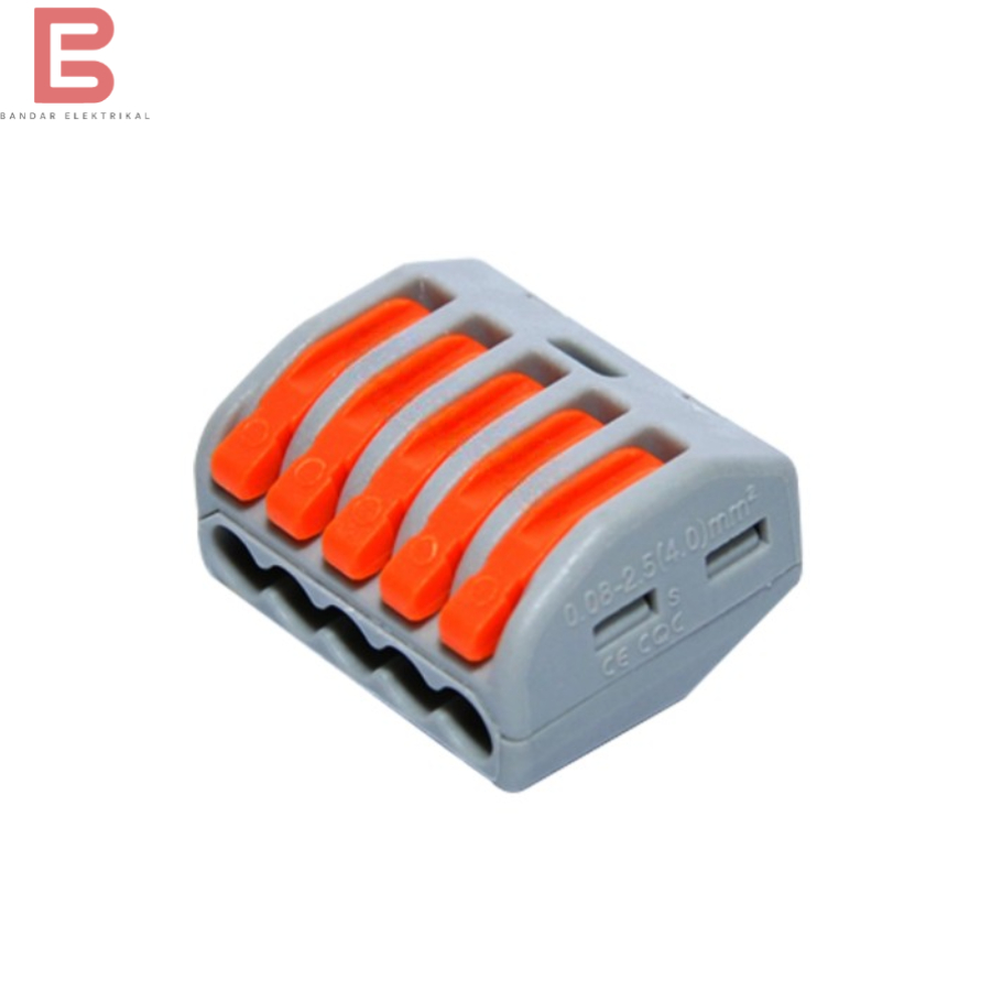 Wago Terminal / 5 Pin Cable Connector 5 PCT 215 TAB Cables | Shopee ...