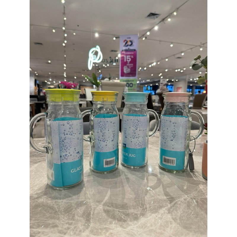 Glasslock 1 Liter Glass Drinking Teapot informa | Shopee Malaysia