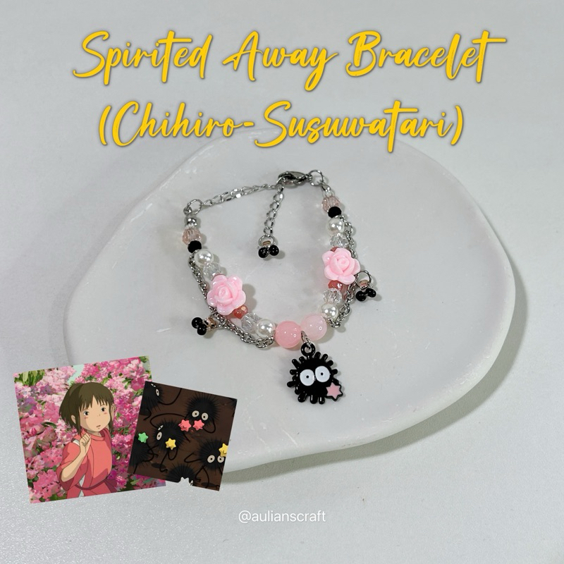 Ghibli bracelet/split away/chihiro/suwatari/stainless steel/ghibli ...