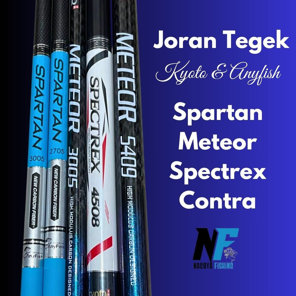 New Carbon Fiber Joran Pole/ Tegek Pure Carbon Fsihing Rod Kyoto Meteor ...