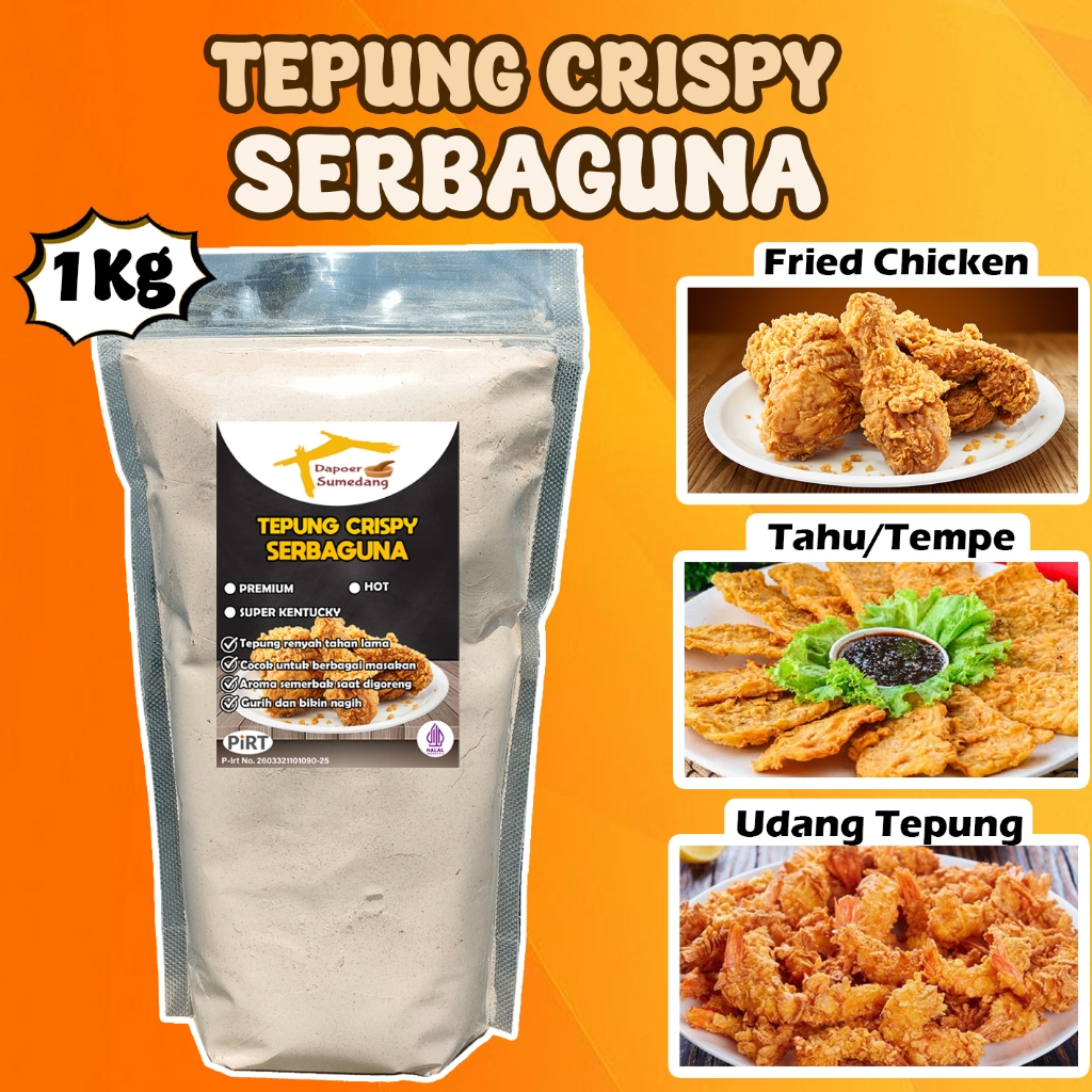Multipurpose Flour BREADER/CRISPY FRIED CHICKEN/CRISPY FRIED CHICKEN ...