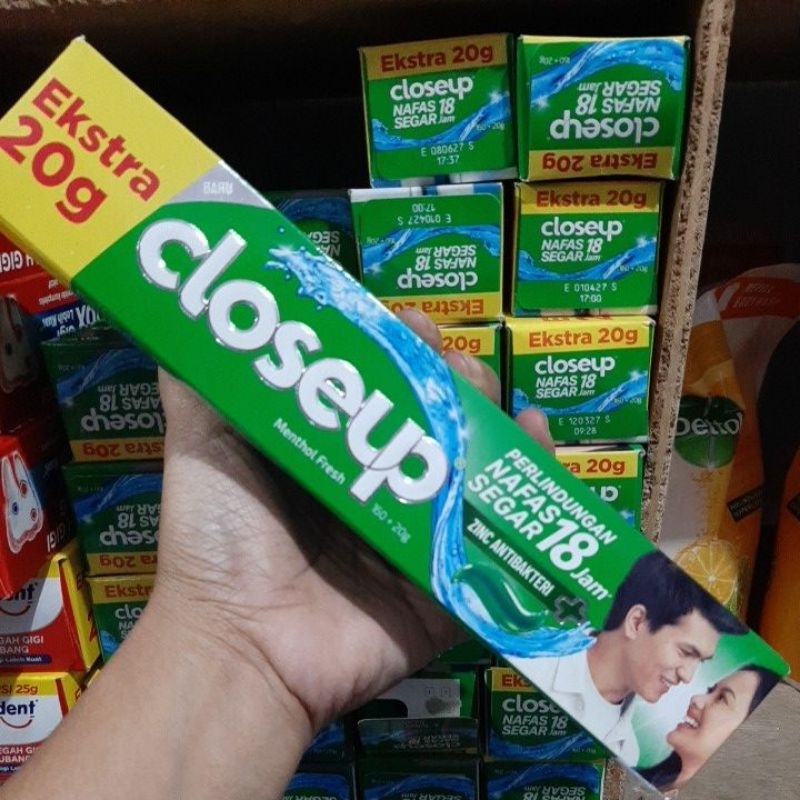 Closeup 160g+20g Toothpaste | Shopee Malaysia