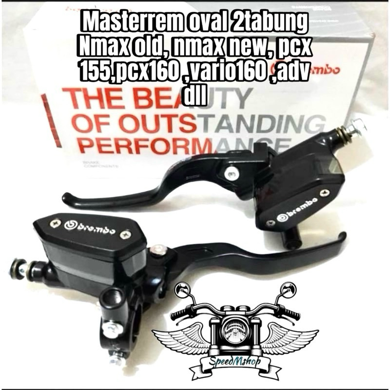 Brake MASTER 2 TUBES OVAL BRAKE MASTER BREM NMAX PCX ADV XMAX NMAX ...