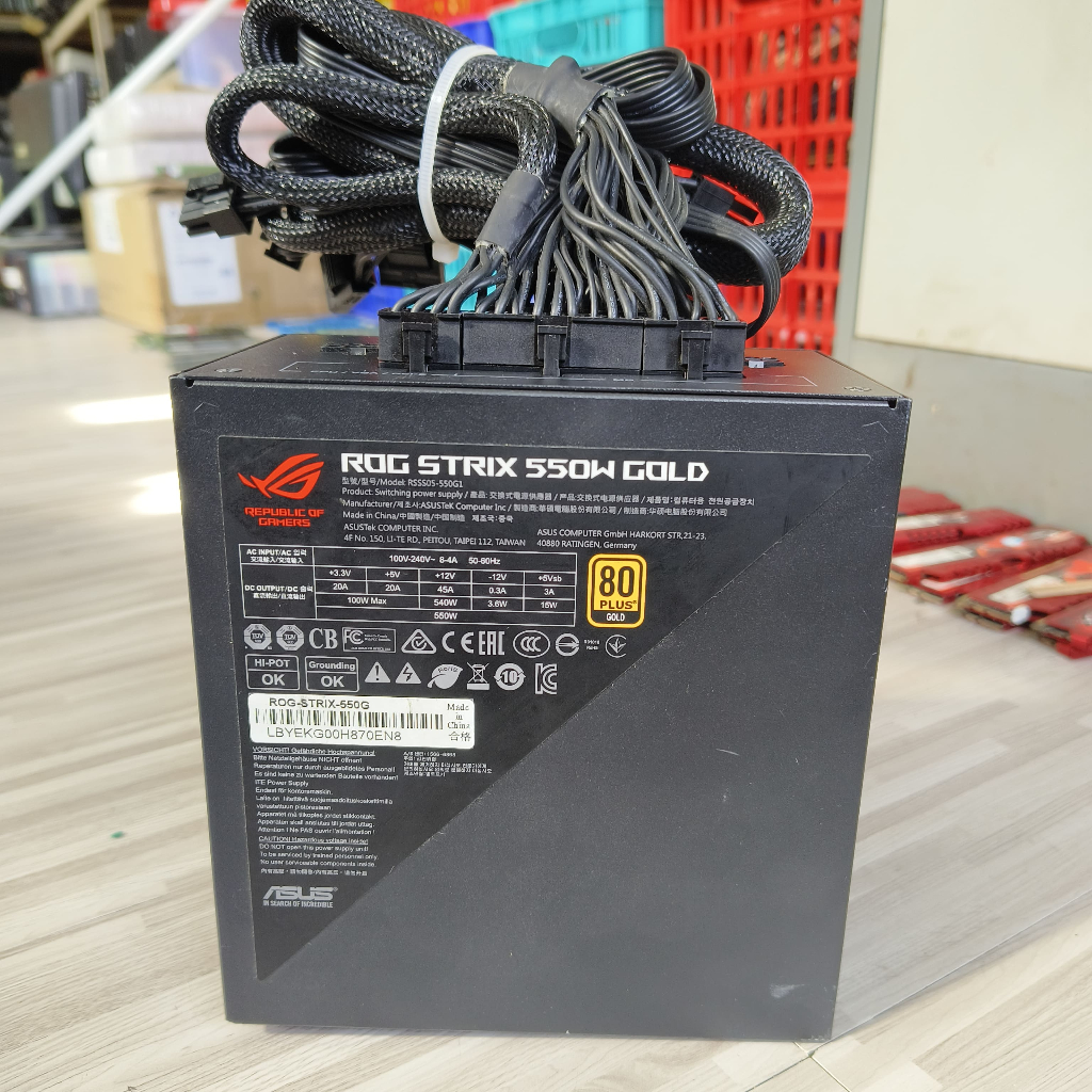 Asus ROG GAMING PSU 550W 80+ GOLD FULL MODULE | Shopee Malaysia