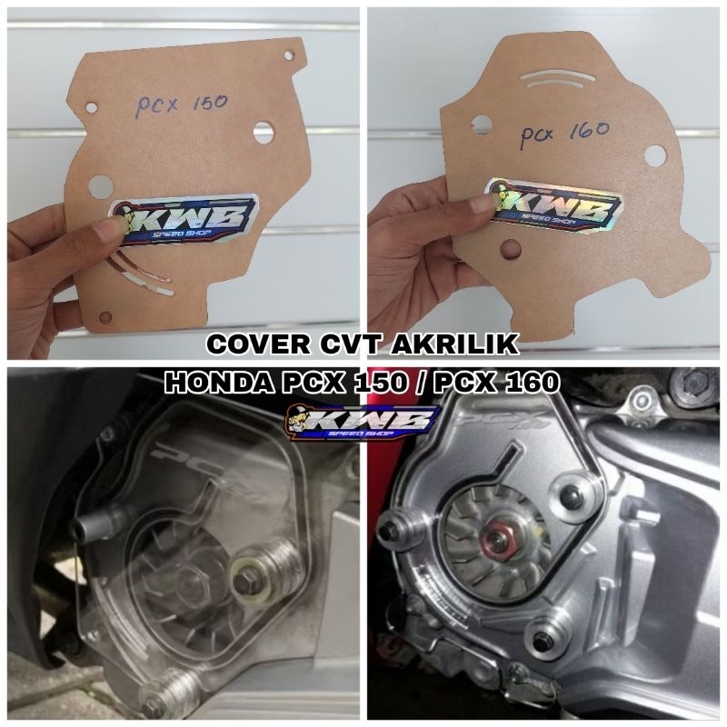 Honda pcx 150 pcx 160 clear transparent acrylic mica cvt cover | Shopee ...