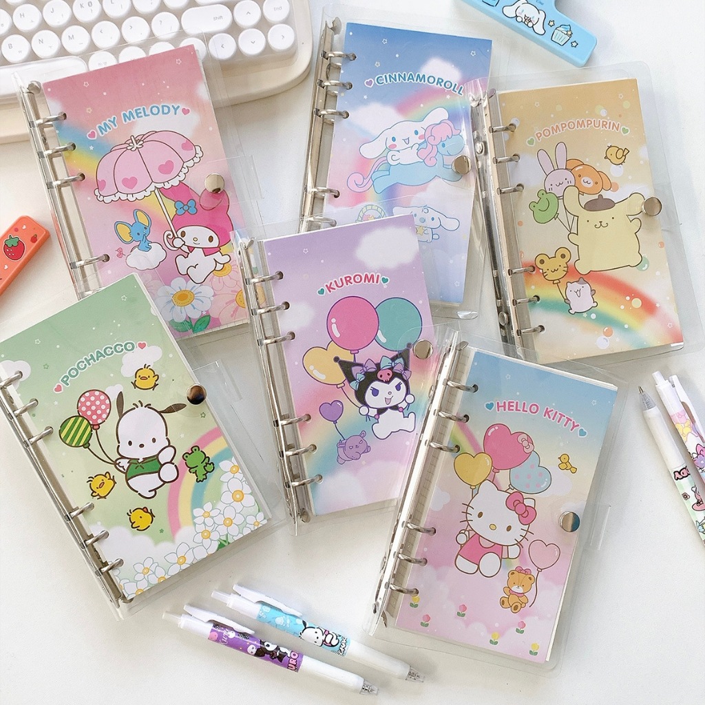 Lucky CAT - SANRIO IRON BINDER | Orzy SANRIO | Diary ORGANIZER | Iron ...