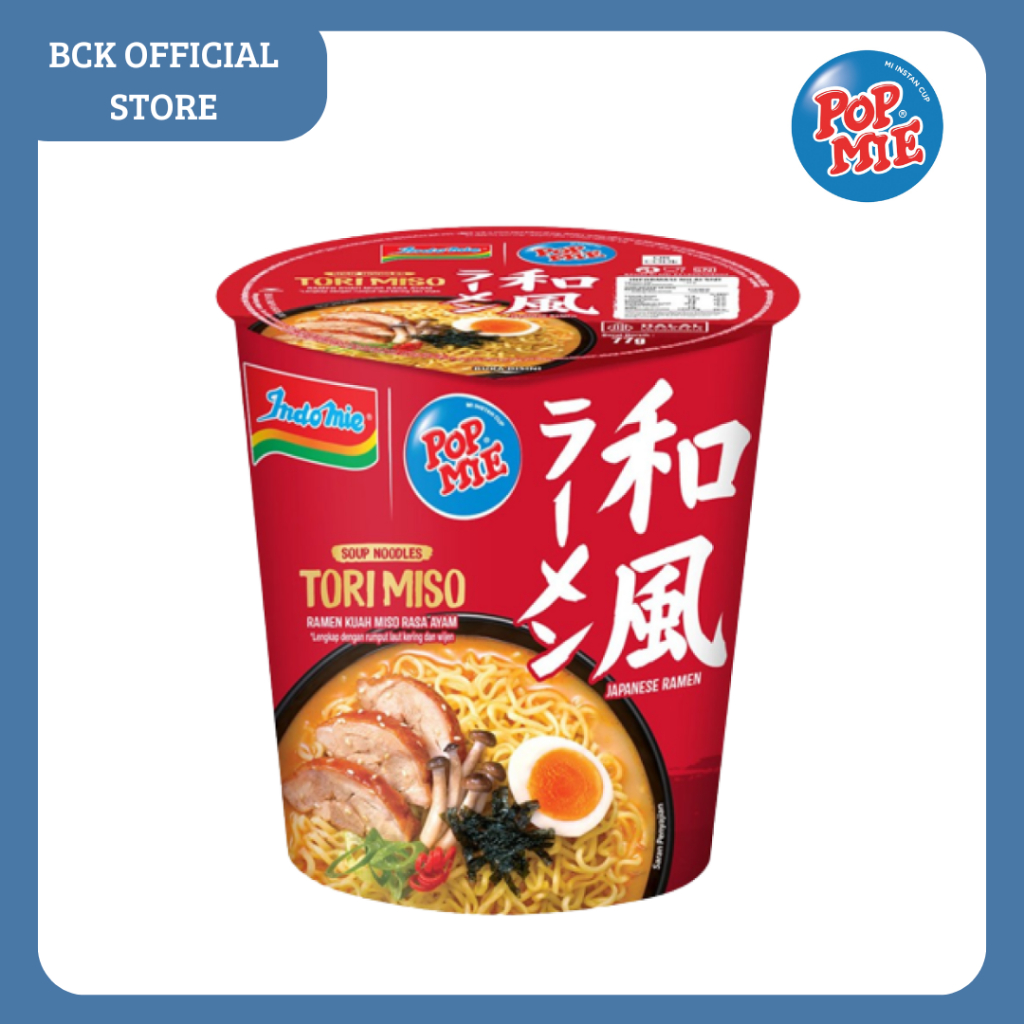 Pop Mie Tori Miso 77gr (pcs) | Shopee Malaysia