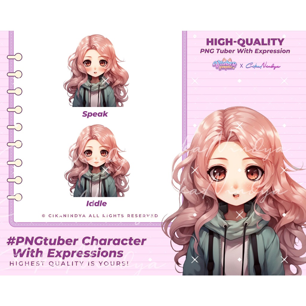 Present Uniqueness in Your Live Streaming with Exclusive PNG Tuber ...