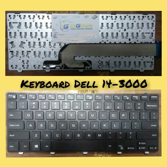 Dell inspiron Keyboard 14-3000 14 5000 P53G P60G 5442 5445 5447 P76G ...