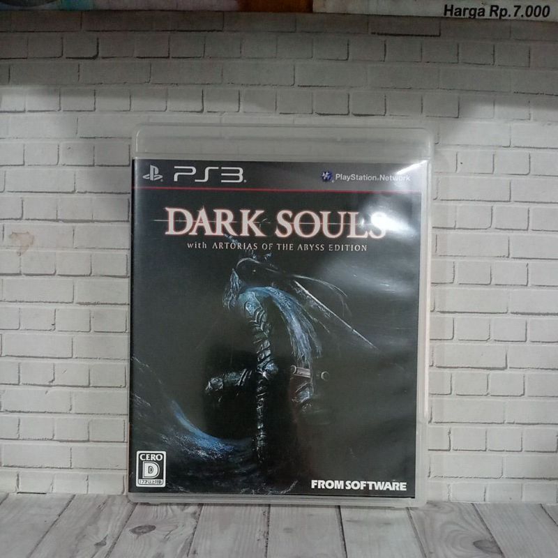 Bd ORIGINAL PS3 Dark Souls With Artorias of The Abyss Edition JPN Japanese Complete Manual book ...