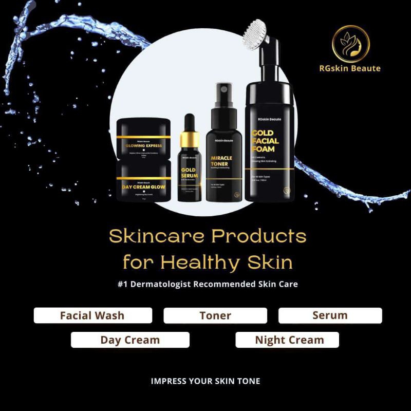 ORIGINAL RG SKIN RG SKINCARE PACKAGE / RG SKIN GLOWING SKINCARE PACKAGE ...