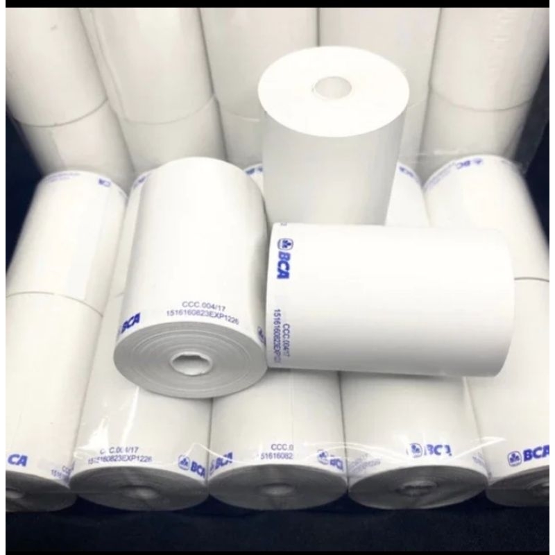 Bca LOGO THERMAL SRTUK Paper 58x40mm EDS 58mm LOGO PRINTER | Shopee ...