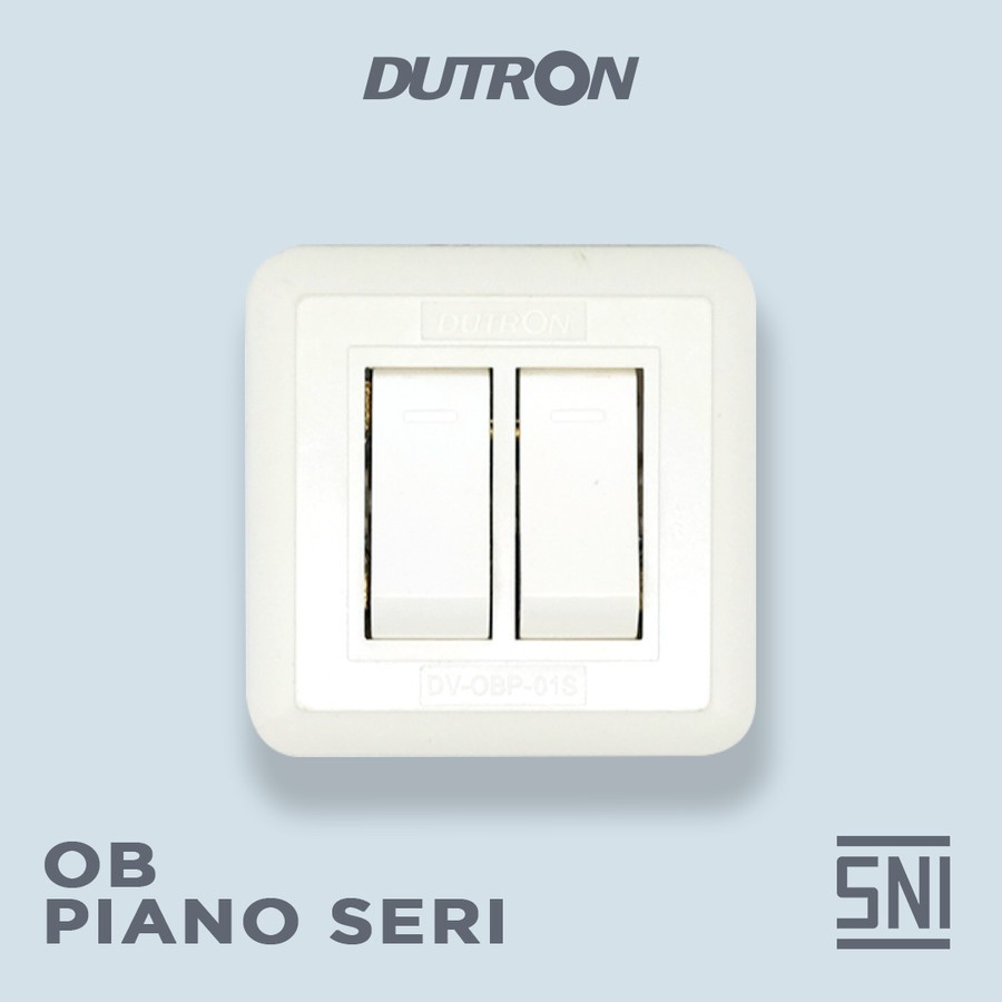 Dutron Series Double Outbow Light Switch Wall Mounted Crank Piano ...