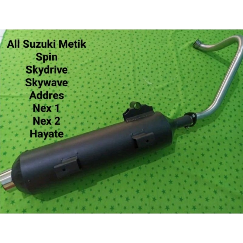 Suzuki Spin Skywave Nex 1 Address Hayate Nex 2 Skydrive Exhaust All ...